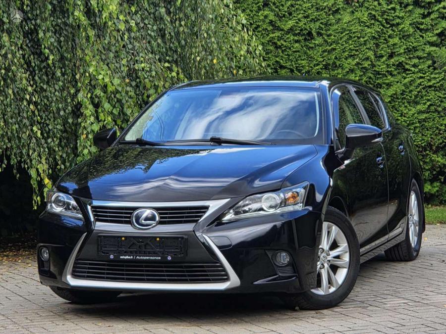 Melns Lexus CT 200h 2014 Kauņa, ar dzinēja tilpumu 1.80 L un nobraukumu 300 tūkst. km par 9500 €, foto 5 vietnē AUTOMOTO.COM.LV