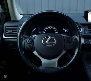 Melns Lexus CT 200h 2014 Kauņa, ar dzinēja tilpumu 1.80 L un nobraukumu 300 tūkst. km par 9500 €, foto 8 vietnē AUTOMOTO.COM.LV