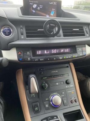 Melns Lexus CT 200h 2014 Viļņa, ar dzinēja tilpumu 1.80 L un nobraukumu 258 tūkst. km par 11400 €, foto 8 vietnē AUTOMOTO.COM.LV