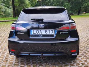Melns Lexus CT 200h 2014 Viļņa, ar dzinēja tilpumu 1.80 L un nobraukumu 208 tūkst. km par 10400 €, foto 12 vietnē AUTOMOTO.COM.LV