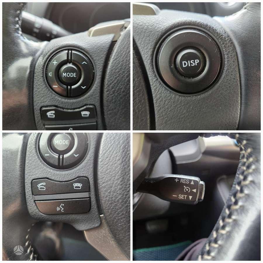 Melns Lexus CT 200h 2014 Viļņa, ar dzinēja tilpumu 1.80 L un nobraukumu 208 tūkst. km par 10400 €, foto 23 vietnē AUTOMOTO.COM.LV