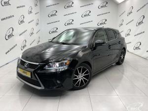 Black Lexus CT 200h 2015 in Vilnius, with an engine capacity of 1.80 L and mileage of 147 thousand km for 10000 €, photo  on AUTOMOTO.COM.LV