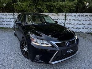 Black Lexus CT 200h 2015 in Vilnius, with an engine capacity of 1.80 L and mileage of 149 thousand km for 10500 €, photo 3 on AUTOMOTO.COM.LV