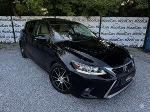 Black Lexus CT 200h 2015 in Vilnius, with an engine capacity of 1.80 L and mileage of 149 thousand km for 10500 €, photo 4 on AUTOMOTO.COM.LV