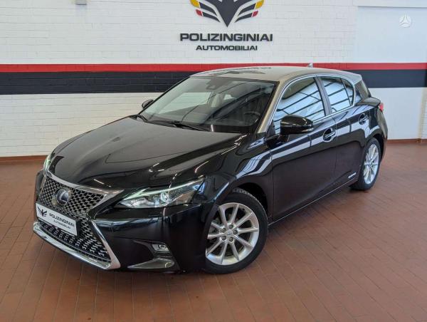 Melns Lexus CT 200h 2018 Kauņa, ar dzinēja tilpumu 1.80 L un nobraukumu 161 tūkst. km par 16300 €, foto 1 vietnē AUTOMOTO.COM.LV