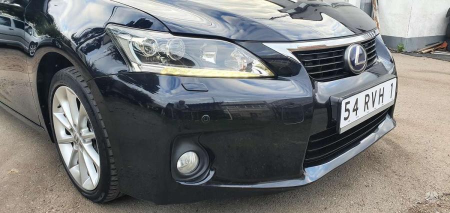 Melns Lexus CT 200h 2011 Kauņa, ar dzinēja tilpumu 1.80 L un nobraukumu 270 tūkst. km par 7390 €, foto 1 vietnē AUTOMOTO.COM.LV