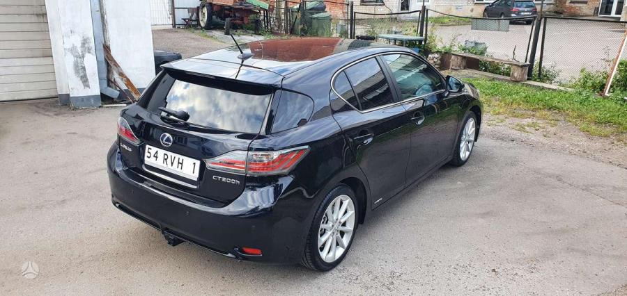 Melns Lexus CT 200h 2011 Kauņa, ar dzinēja tilpumu 1.80 L un nobraukumu 270 tūkst. km par 7390 €, foto 11 vietnē AUTOMOTO.COM.LV