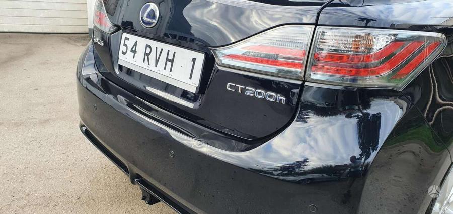 Melns Lexus CT 200h 2011 Kauņa, ar dzinēja tilpumu 1.80 L un nobraukumu 270 tūkst. km par 7390 €, foto 17 vietnē AUTOMOTO.COM.LV