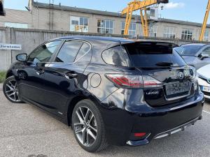 Blue Lexus CT 200h 2014 in Vilnius, with an engine capacity of 1.80 L and mileage of 175 thousand km for 12000 €, photo 13 on AUTOMOTO.COM.LV