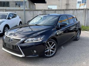 Zils Lexus CT 200h 2014 Viļņa, ar dzinēja tilpumu 1.80 L un nobraukumu 175 tūkst. km par 12000 €, foto  vietnē AUTOMOTO.COM.LV