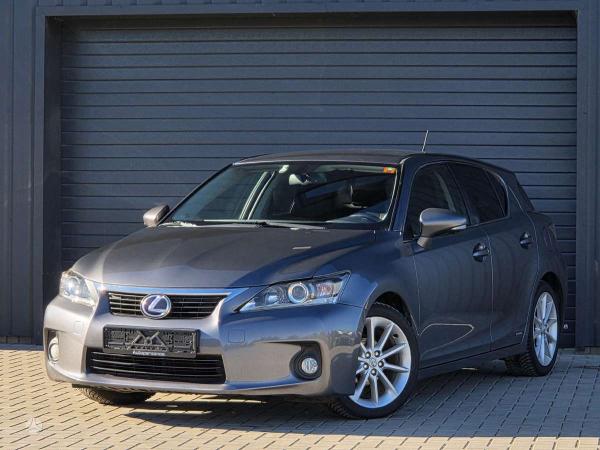 Pelēks Lexus CT 200h 2012 Kauņa, ar dzinēja tilpumu 1.80 L un nobraukumu 286 tūkst. km par 7850 €, foto 1 vietnē AUTOMOTO.COM.LV