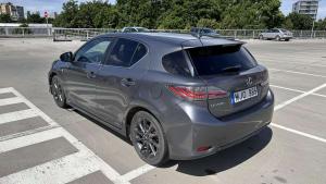 Grey Lexus CT 200h 2012 in Vilnius, with an engine capacity of 1.80 L and mileage of 213 thousand km for 8100 €, photo 6 on AUTOMOTO.COM.LV