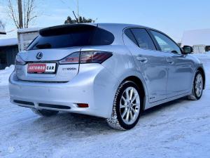 Grey Lexus CT 200h 2013 in Vilnius, with an engine capacity of 1.80 L and mileage of 159 thousand km for 9650 €, photo 6 on AUTOMOTO.COM.LV