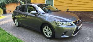 Grey Lexus CT 200h 2014 in Vilnius, with an engine capacity of 1.80 L and mileage of 189 thousand km for 12900 €, photo  on AUTOMOTO.COM.LV