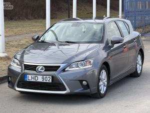 Grey Lexus CT 200h 2014 in Vilnius, with an engine capacity of 1.80 L and mileage of 336 thousand km for 8800 €, photo  on AUTOMOTO.COM.LV