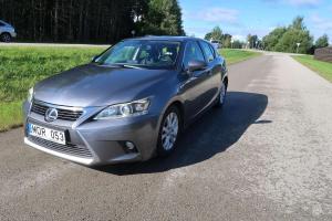 Pelēks Lexus CT 200h 2014 Plungė, ar dzinēja tilpumu 1.80 L un nobraukumu 270 tūkst. km par 9200 €, foto  vietnē AUTOMOTO.COM.LV