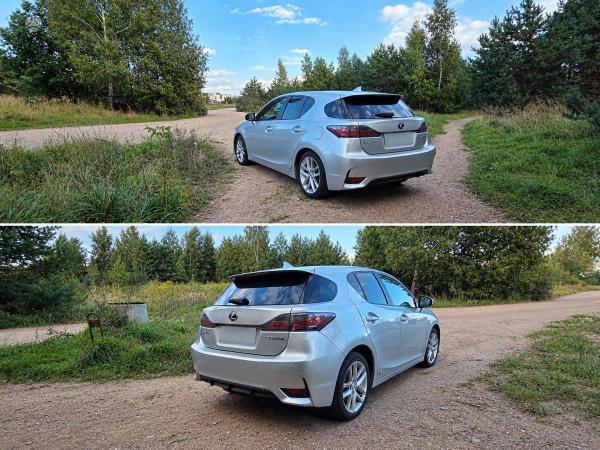 Pelēks Lexus CT 200h 2015 Viļņa, ar dzinēja tilpumu 1.80 L un nobraukumu 171 tūkst. km par 11850 €, foto 3 vietnē AUTOMOTO.COM.LV