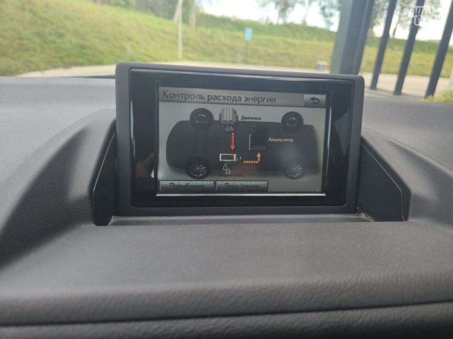 Lexus CT 200h 2011 Viļņa, ar dzinēja tilpumu 1.80 L un nobraukumu 212 tūkst. km par 8800 €, foto 24 vietnē AUTOMOTO.COM.LV