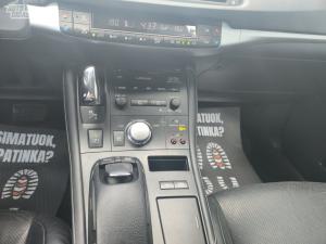 Lexus CT 200h 2011 Viļņa, ar dzinēja tilpumu 1.80 L un nobraukumu 212 tūkst. km par 8800 €, foto 25 vietnē AUTOMOTO.COM.LV