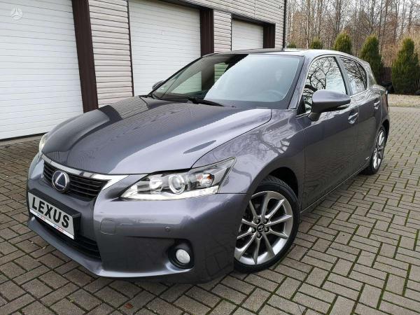 Lexus CT 200h 2013 Viļņa, ar dzinēja tilpumu 1.80 L un nobraukumu 155 tūkst. km par 10700 €, foto 1 vietnē AUTOMOTO.COM.LV