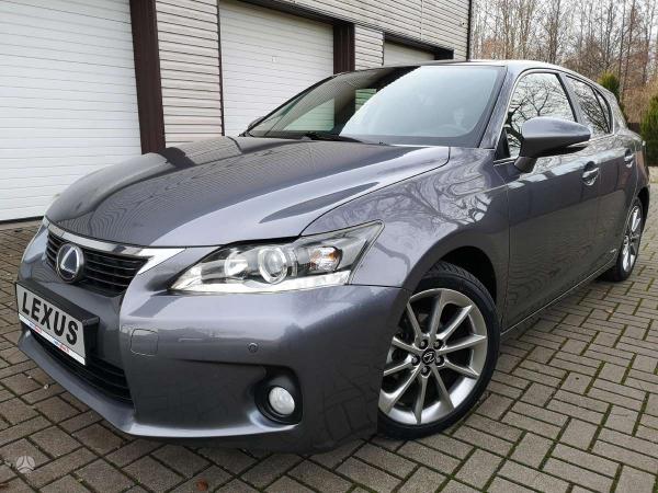 Lexus CT 200h 2013 Viļņa, ar dzinēja tilpumu 1.80 L un nobraukumu 155 tūkst. km par 10700 €, foto 5 vietnē AUTOMOTO.COM.LV