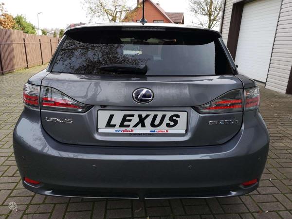 Lexus CT 200h 2013 Viļņa, ar dzinēja tilpumu 1.80 L un nobraukumu 155 tūkst. km par 10700 €, foto 6 vietnē AUTOMOTO.COM.LV