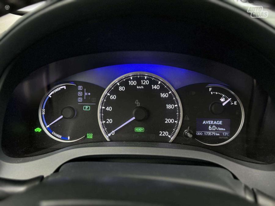 Lexus CT 200h 2015 Viļņa, ar dzinēja tilpumu 1.80 L un nobraukumu 174 tūkst. km par 12300 €, foto 16 vietnē AUTOMOTO.COM.LV