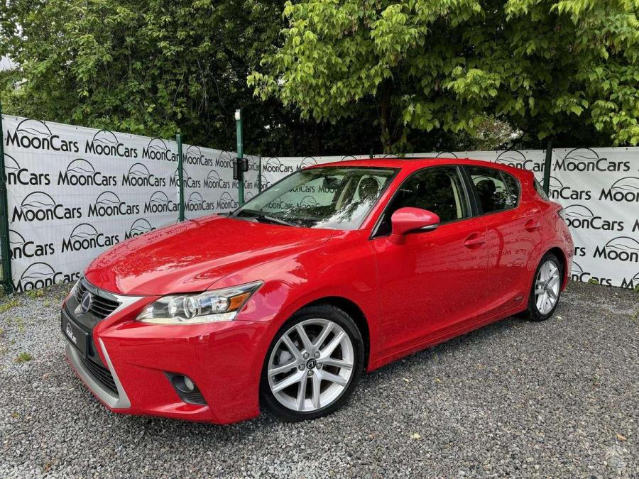 Sarkans Lexus CT 200h 2015 Viļņa, ar dzinēja tilpumu 1.80 L un nobraukumu 174 tūkst. km par 11999 €, foto 3 vietnē AUTOMOTO.COM.LV