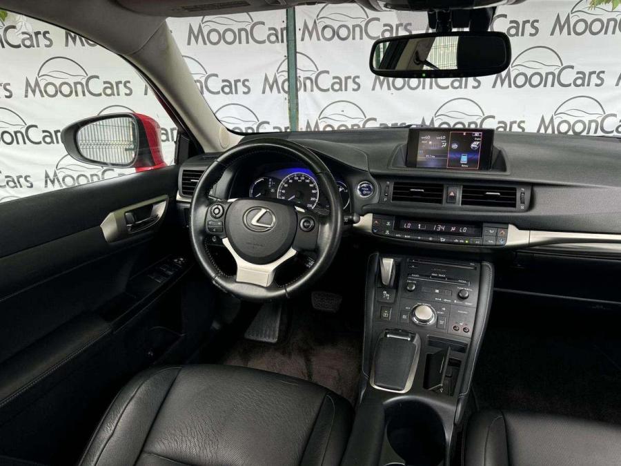 Sarkans Lexus CT 200h 2015 Viļņa, ar dzinēja tilpumu 1.80 L un nobraukumu 174 tūkst. km par 11999 €, foto 15 vietnē AUTOMOTO.COM.LV