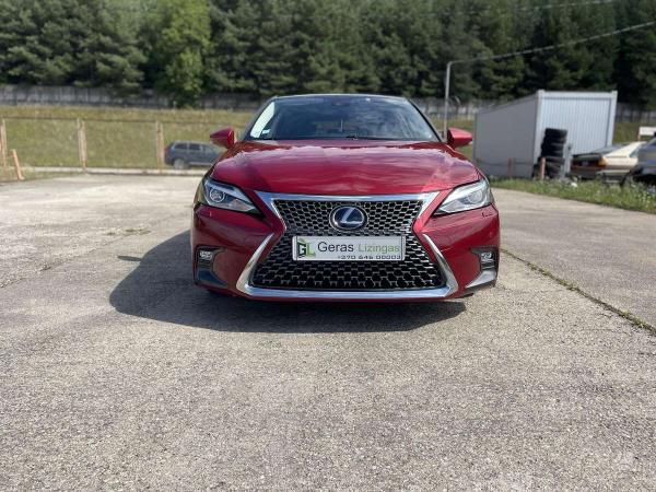Sarkans Lexus CT 200h 2018 Viļņa, ar dzinēja tilpumu 1.80 L un nobraukumu 141 tūkst. km par 17500 €, foto 2 vietnē AUTOMOTO.COM.LV