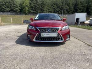 Sarkans Lexus CT 200h 2018 Viļņa, ar dzinēja tilpumu 1.80 L un nobraukumu 141 tūkst. km par 17500 €, foto 3 vietnē AUTOMOTO.COM.LV
