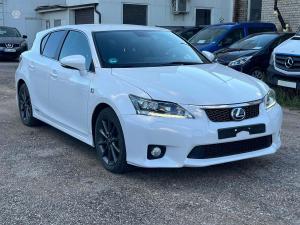 Balts Lexus CT 200h 2012 Utena, ar dzinēja tilpumu 1.80 L un nobraukumu 280 tūkst. km par 8100 €, foto  vietnē AUTOMOTO.COM.LV