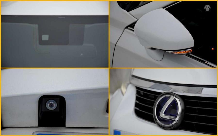 White Lexus CT 200h 2013 in Kaunas, with an engine capacity of 1.80 L and mileage of 270 thousand km for 8999 €, photo 20 on AUTOMOTO.COM.LV