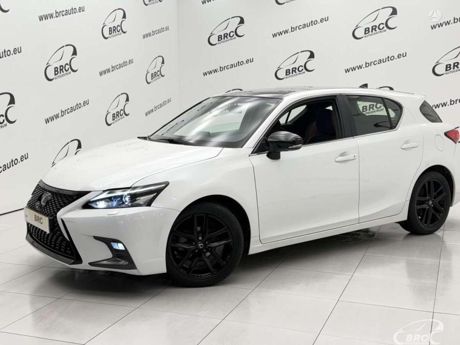 Balts Lexus CT 200h 2020 Viļņa, ar dzinēja tilpumu 1.80 L un nobraukumu 30 tūkst. km par 17200 €, foto 1 vietnē AUTOMOTO.COM.LV