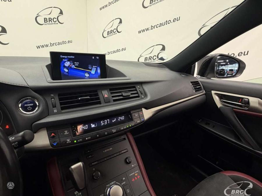 Balts Lexus CT 200h 2020 Viļņa, ar dzinēja tilpumu 1.80 L un nobraukumu 30 tūkst. km par 17200 €, foto 28 vietnē AUTOMOTO.COM.LV