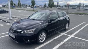 Black Lexus CT 2011 in Riga, with an engine capacity of 1.80 L and mileage of 208 thousand km for 8400 €, photo  on AUTOMOTO.COM.LV