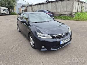 Melns Lexus CT 2012 Rīga, ar dzinēja tilpumu 1.80 L un nobraukumu 224 tūkst. km par 8190 €, foto 3 vietnē AUTOMOTO.COM.LV