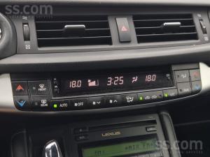 Melns Lexus CT 2012 Rīga, ar dzinēja tilpumu 1.80 L un nobraukumu 224 tūkst. km par 8190 €, foto 15 vietnē AUTOMOTO.COM.LV