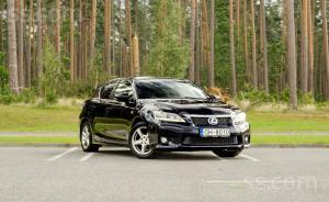 Melns Lexus CT 2012 Rīga, ar dzinēja tilpumu 1.80 L un nobraukumu 224 tūkst. km par 8190 €, foto 3 vietnē AUTOMOTO.COM.LV
