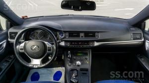 Melns Lexus CT 2012 Rīga, ar dzinēja tilpumu 1.80 L un nobraukumu 224 tūkst. km par 8190 €, foto 13 vietnē AUTOMOTO.COM.LV