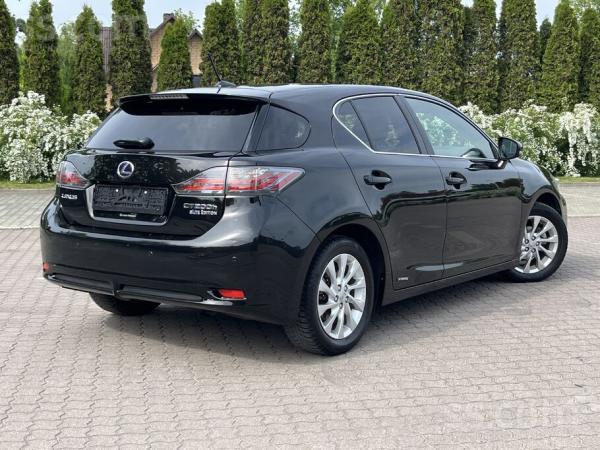 Melns Lexus CT 2013 Jelgava, ar dzinēja tilpumu 1.80 L un nobraukumu 235 tūkst. km par 10590 €, foto 6 vietnē AUTOMOTO.COM.LV