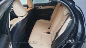 Black Lexus CT 2015 in Tallinn, with an engine capacity of 1.80 L and mileage of 125 thousand km for 12999 €, photo 20 on AUTOMOTO.COM.LV