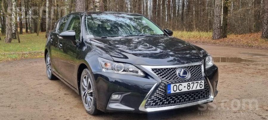 Melns Lexus CT 2017 Ogre, ar dzinēja tilpumu 1.80 L un nobraukumu 153 tūkst. km par 13400 €, foto 1 vietnē AUTOMOTO.COM.LV