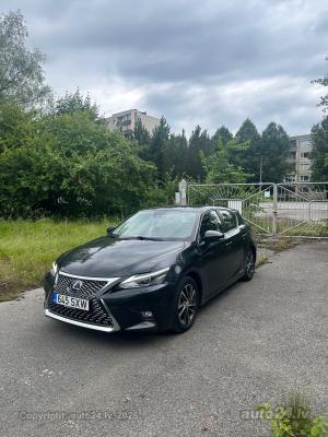 Black Lexus CT 2017 in Tallinn, with an engine capacity of 1.80 L and mileage of 59 thousand km for 16999 €, photo  on AUTOMOTO.COM.LV