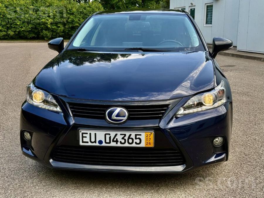 Zils Lexus CT 2017 Rīga, ar dzinēja tilpumu 1.80 L un nobraukumu 220 tūkst. km par 12470 €, foto 6 vietnē AUTOMOTO.COM.LV