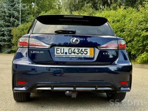 Zils Lexus CT 2017 Rīga, ar dzinēja tilpumu 1.80 L un nobraukumu 220 tūkst. km par 12470 €, foto 7 vietnē AUTOMOTO.COM.LV