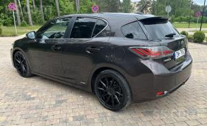 Brūns Lexus CT 2011 Rīga, ar dzinēja tilpumu 1.80 L un nobraukumu 255 tūkst. km par 7500 €, foto 6 vietnē AUTOMOTO.COM.LV