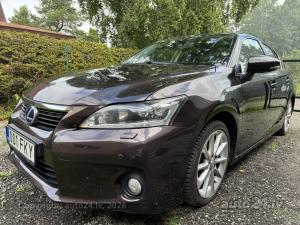 Brown Lexus CT 2012 in Tallinn, with an engine capacity of 1.80 L and mileage of 218 thousand km for 11000 €, photo  on AUTOMOTO.COM.LV