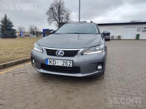 Grey Lexus CT 2012 in Valmiera, with an engine capacity of 1.80 L and mileage of 323 thousand km for 6900 €, photo  on AUTOMOTO.COM.LV