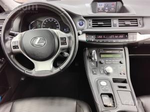 Grey Lexus CT 2013 in Riga, with an engine capacity of 1.80 L and mileage of 257 thousand km for 8850 €, photo 12 on AUTOMOTO.COM.LV
